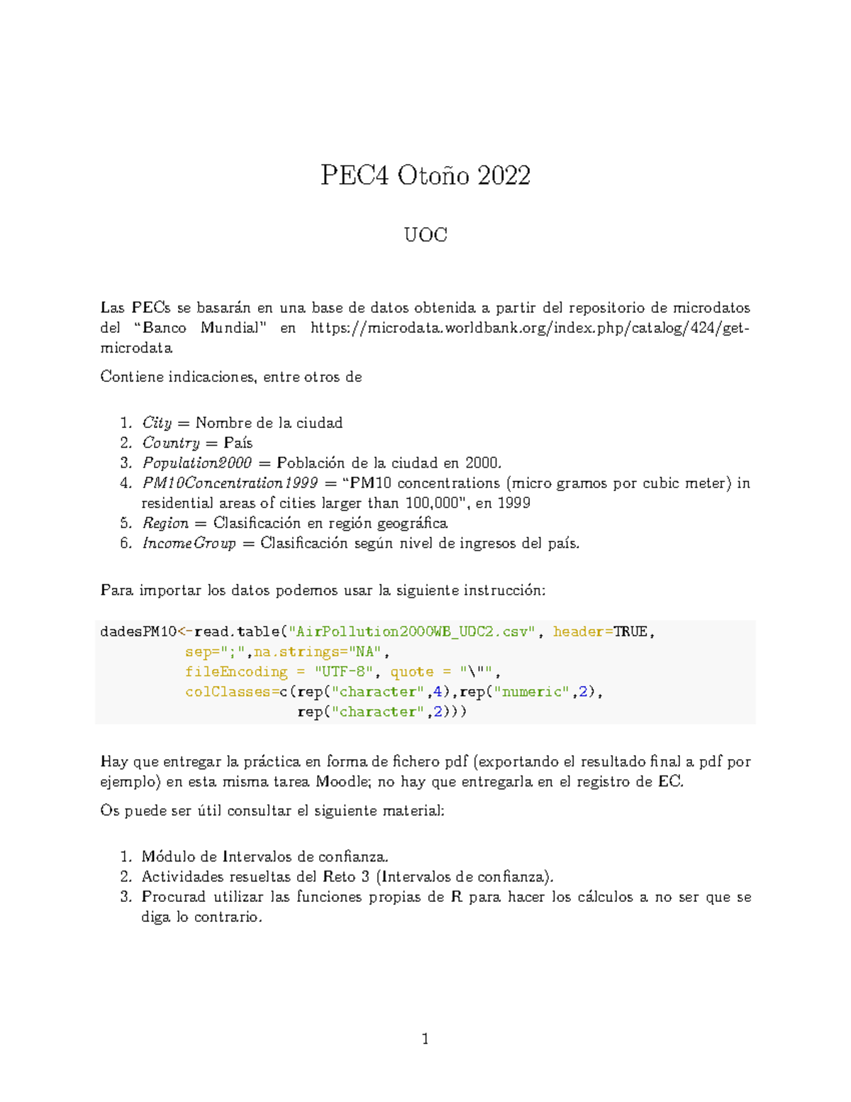 PEC4 T22 IBE - Ejercicios obligatorios - PEC4 Otoño 2022 UOC Las PECs ...