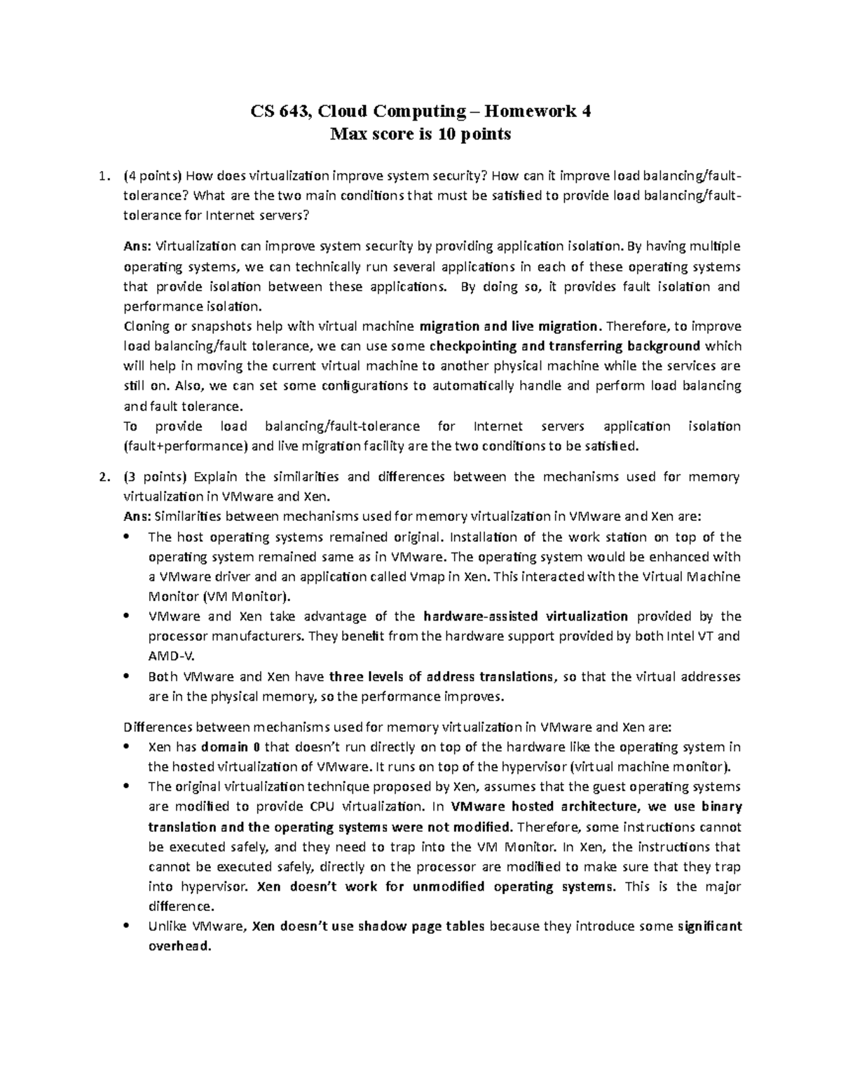 CS643 homeworkset 4 Arpitha Vasudeva - CS 643, Cloud Computing – Homework 4 Max score is 10 ...