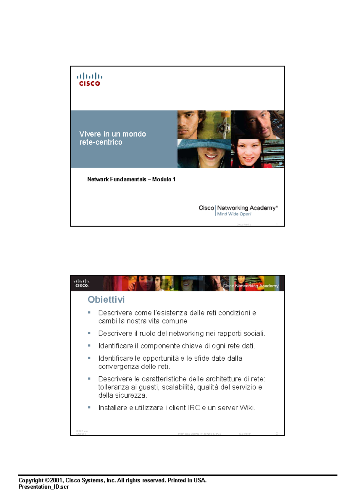 Exploration Network Chapter 1 ita - ** - Studocu