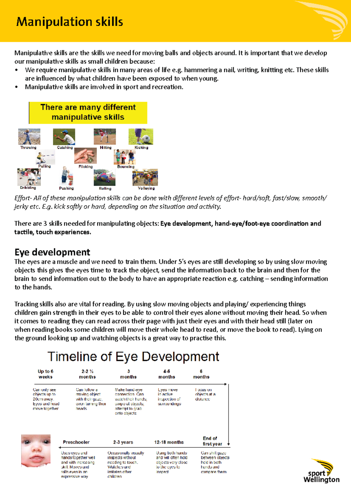 Manipulation - Okay - Manipulative skills are the skills we need for ...