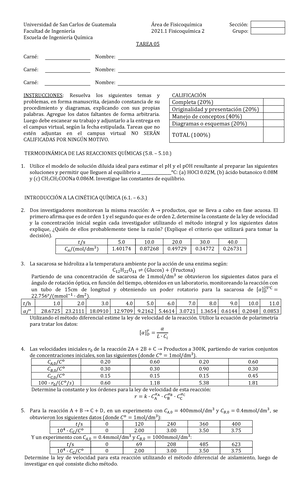 FQ2 G3 - FQ2-2021.1 Tarea 02.pdf - ECUACION DE ESTADO SOAVE REDLICH–KWONG La ecuación SRK es ...
