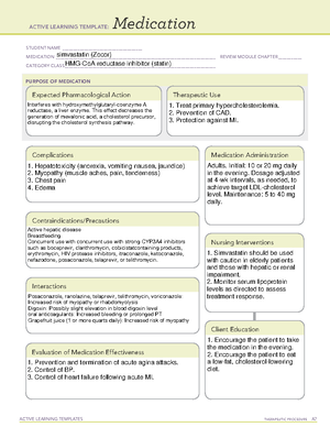 Calcium carbonate (Tums) - ACTIVE LEARNING TEMPLATES THERAPEUTIC ...