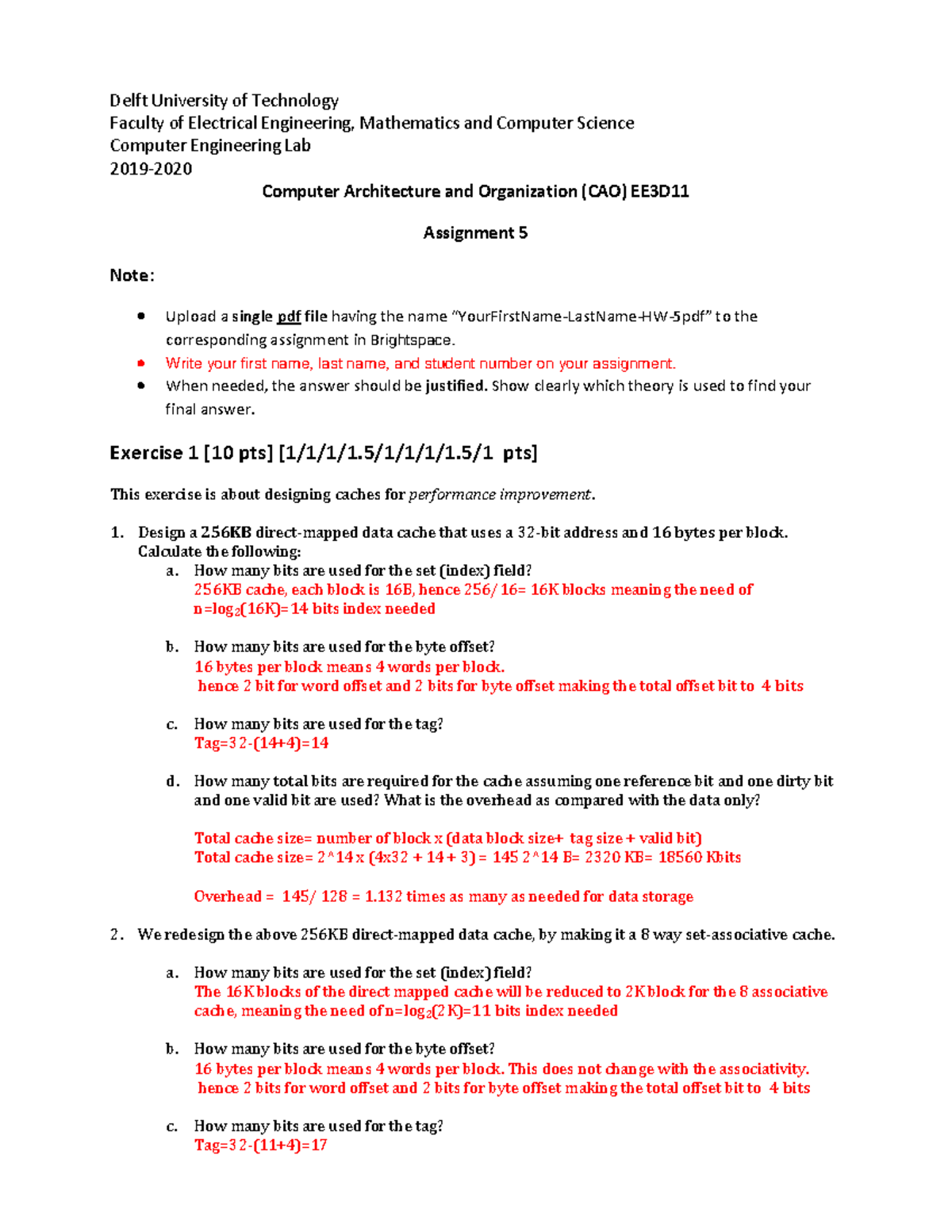 2019 2020 Cao Assignment 5 Answers Warning Tt Undefined Function