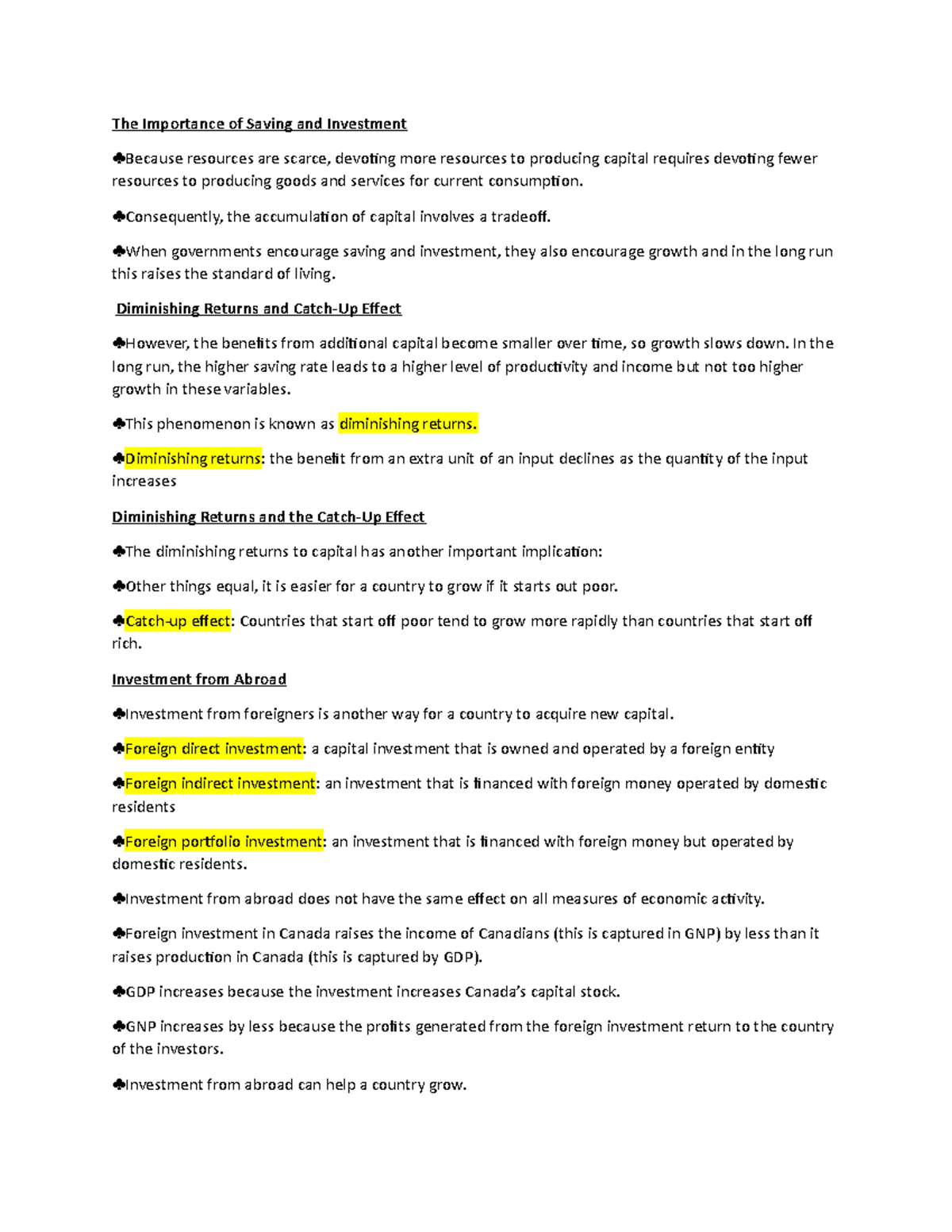 February - Macroeconomics with Elise Critoph - The Importance of Saving ...