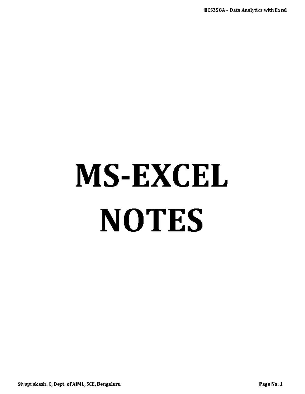 ms-excel-notes-ms-excel-notes-preamble-microsoft-excel-is-an