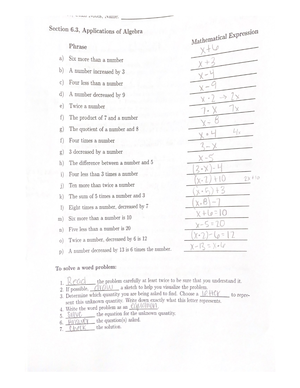 Lecture Notes Mathematics - Lecture Notes: Mathematics Topic ...