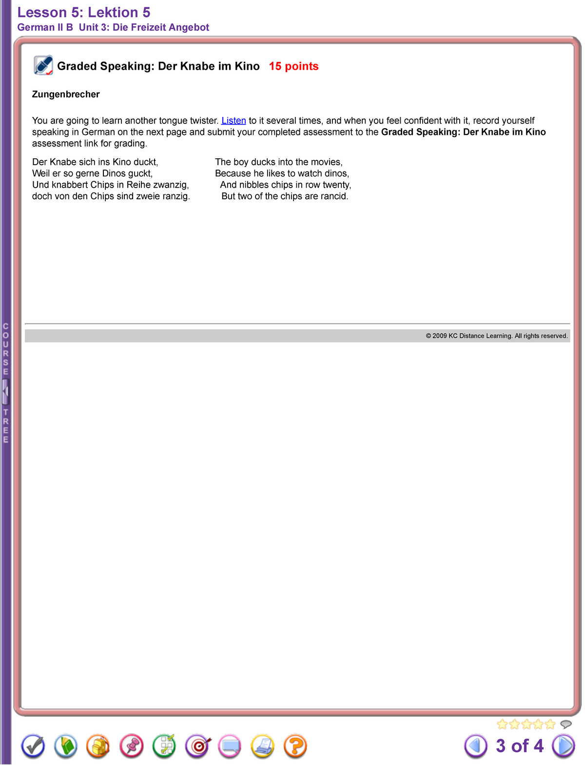 German II B Lektion 5 - Page 1 of 4 - Lesson 5: Lektion 5 German II B ...