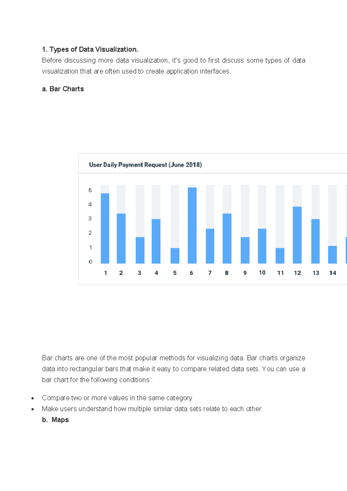 UI:UX2 - nlklnk - Types of Data Visualization. Before discussing more ...