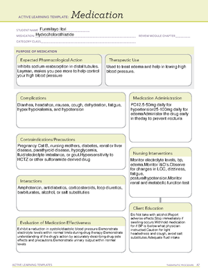 Module 01 Comparison of Bowel Elimination Disorders - Comparison of ...