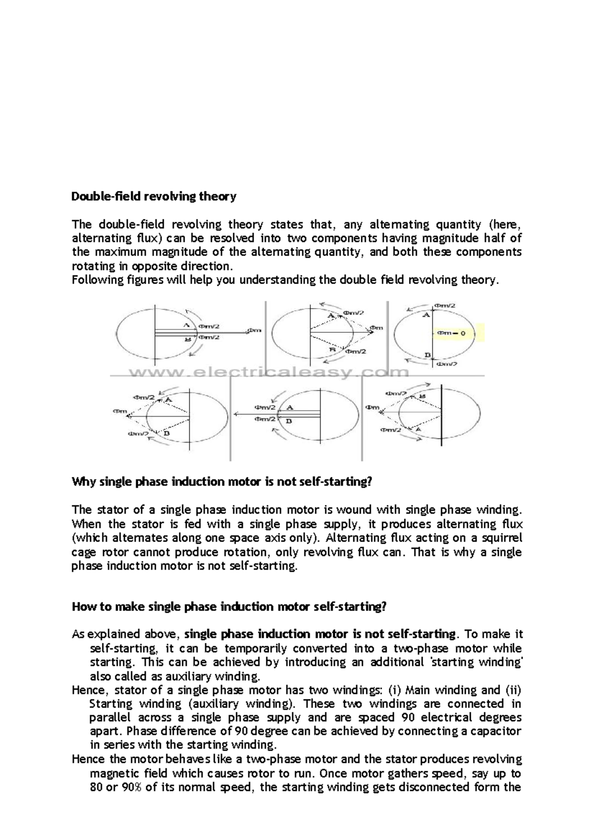 Module 3 Lesson 1 continuation - Double-field revolving theory The ...