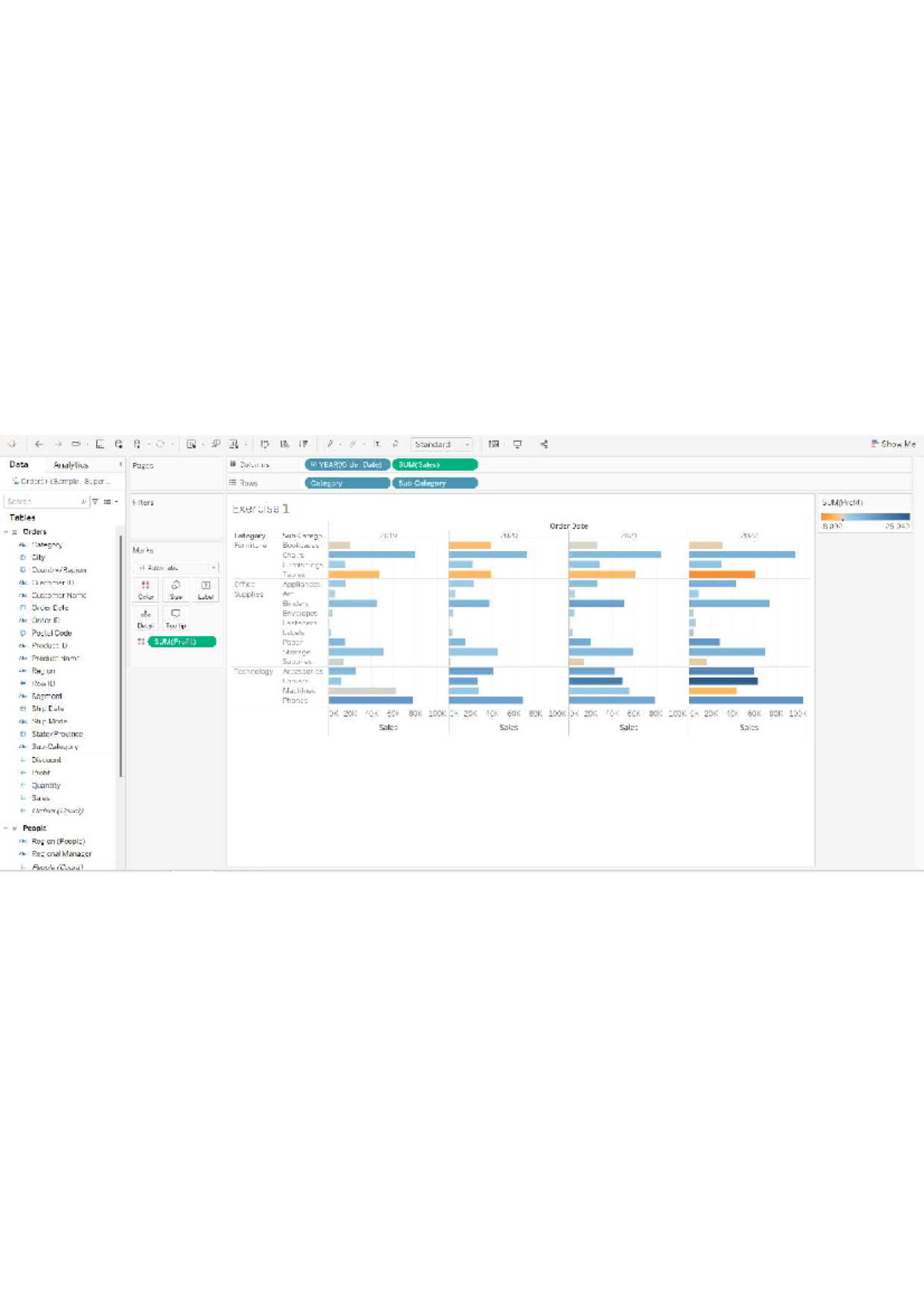 Tableau Exercises - NIT2202 - Studocu