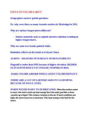 Introduction to Physical Geography - Introduction to Physical geography ...