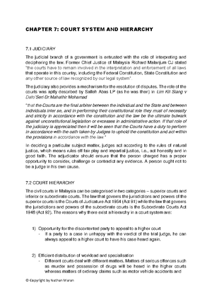 Independence OF Judiciary 2 - Q8, ZA/B, Oct 2019 ‘The separation of powers, the rule of law are ...