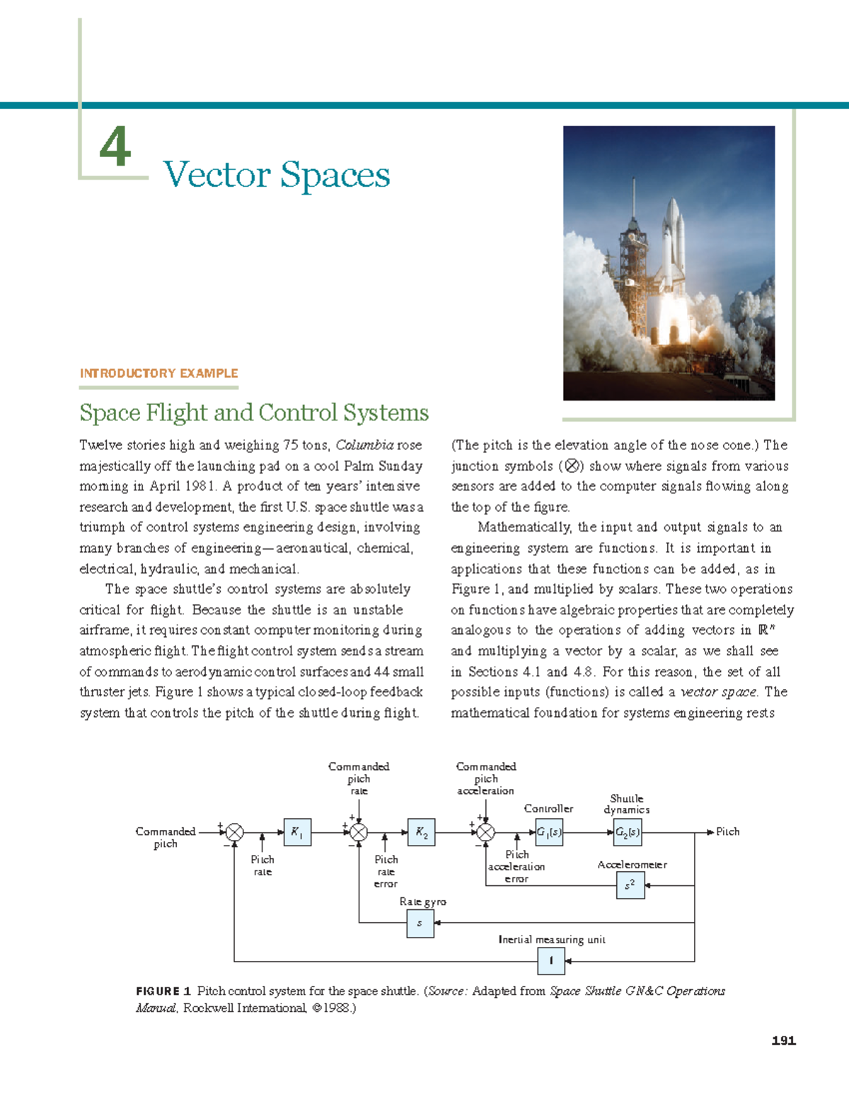 David Chapter 3 - liner algebra - math - 4 Vector Spaces INTRODUCTORY ...