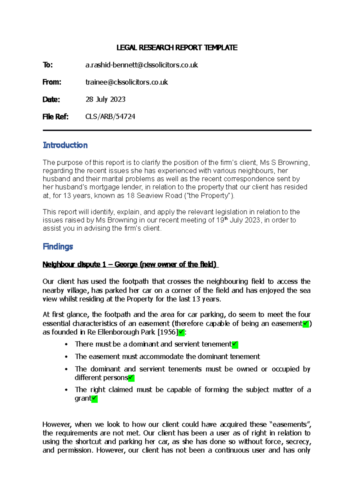 AS1 property and conveyancing - marked with comments - LEGAL RESEARCH ...