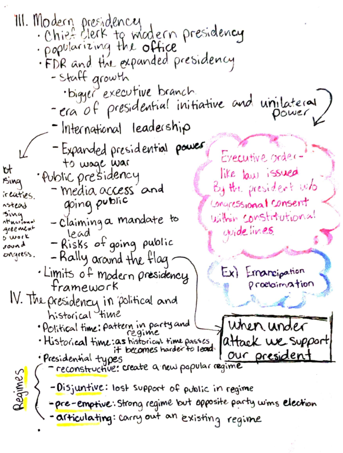 The modern presidency - Professor Dr. David Parker. PSCI 230 - Modern ...