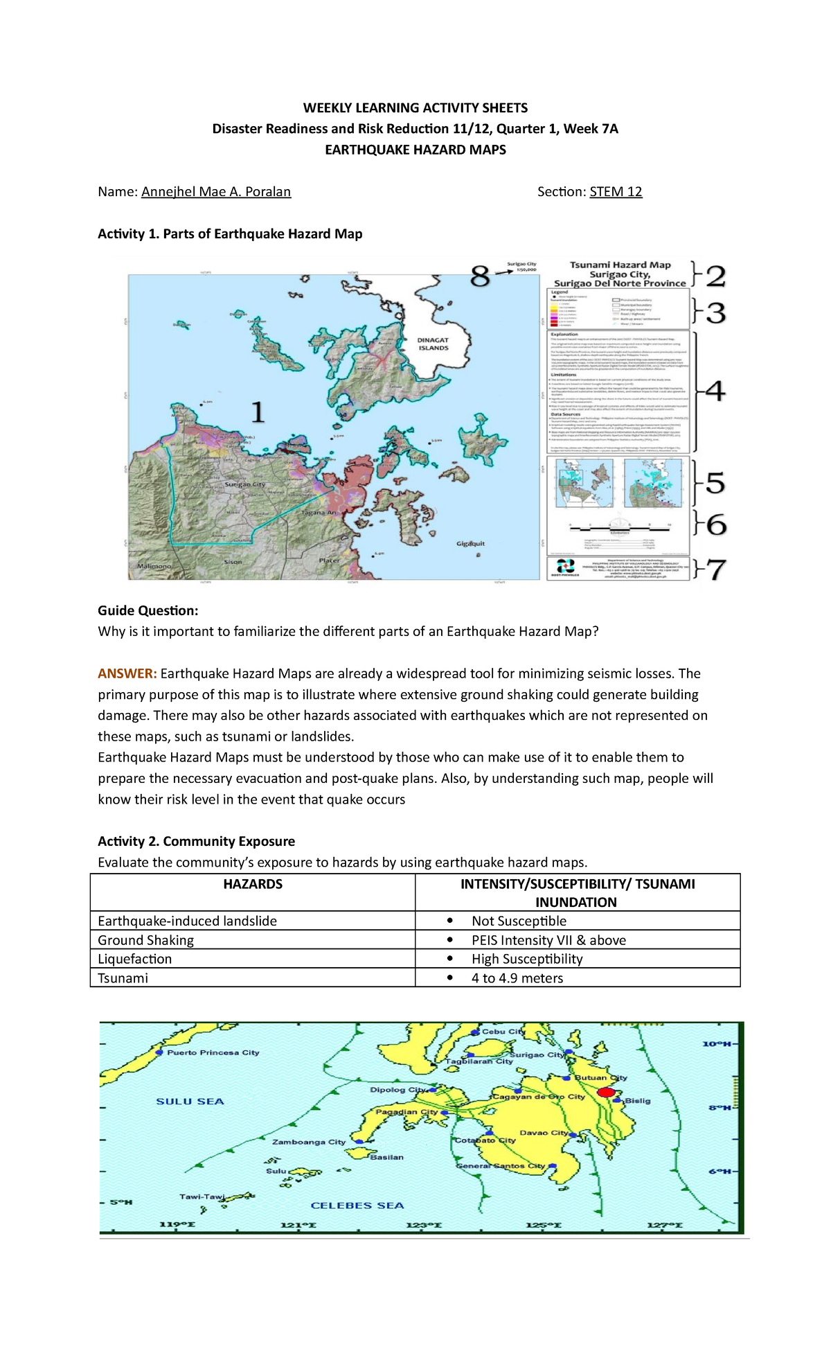 DRRR Q1 W7A - Disaster Risk Reduction Management Subject - WEEKLY ...