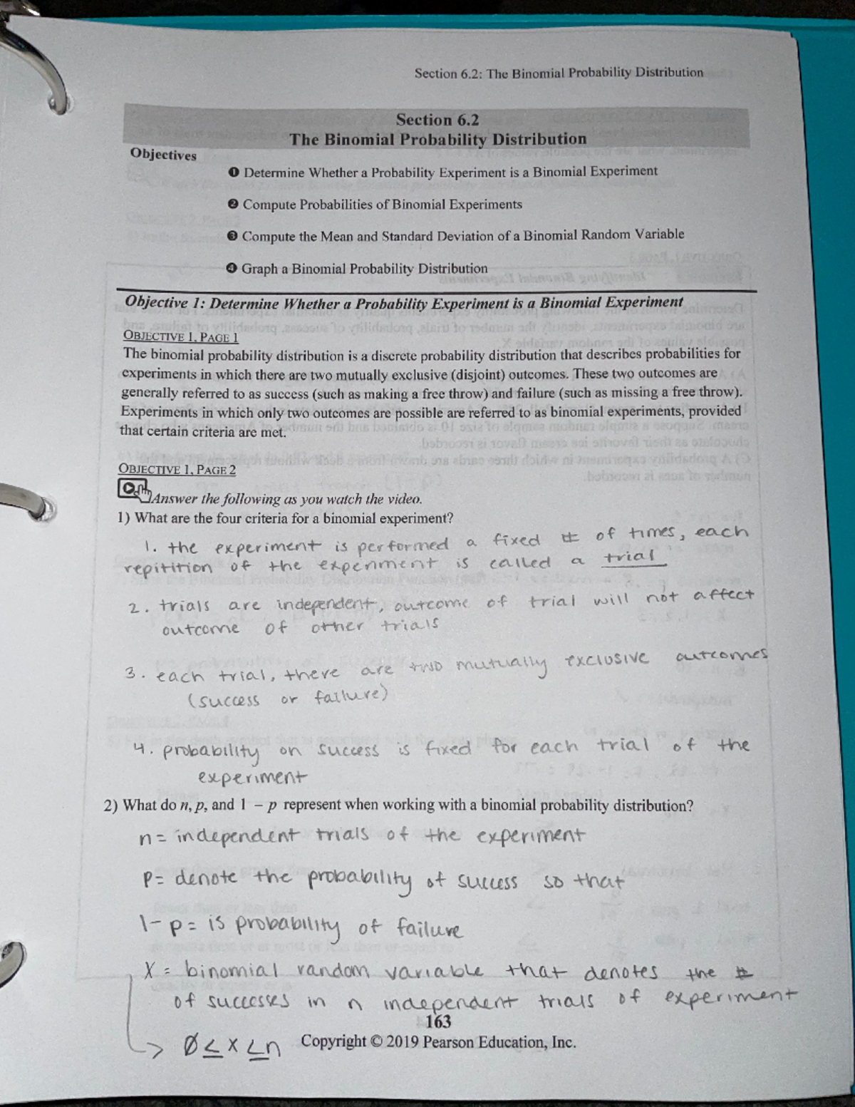 Chapter 6 section 2 page 1 - ST 210 - Studocu