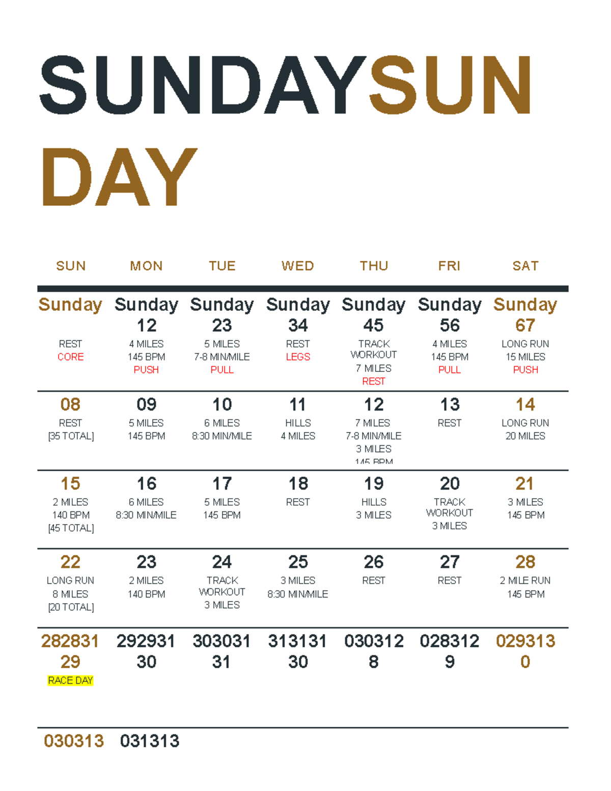 Aug2021 - notes - SUNDAYSUN DAY SUN MON TUE WED THU FRI SAT Sunday ...
