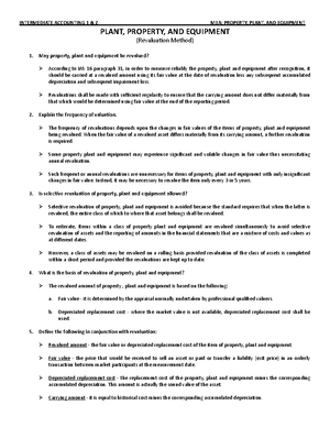 Property, Plant and, Equipment - Property, Plant and Equipment Are ...