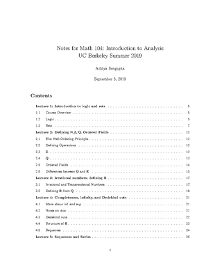FA23 MATH 104 HW 2 - Homework #2 - Fall 2023 MATH 104-001/ Introduction ...