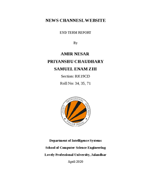 Software engineering - LPU - Studocu