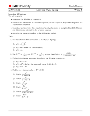 Duality Concepts: Example 1 - Understanding Key Principles - MATH2161 ...