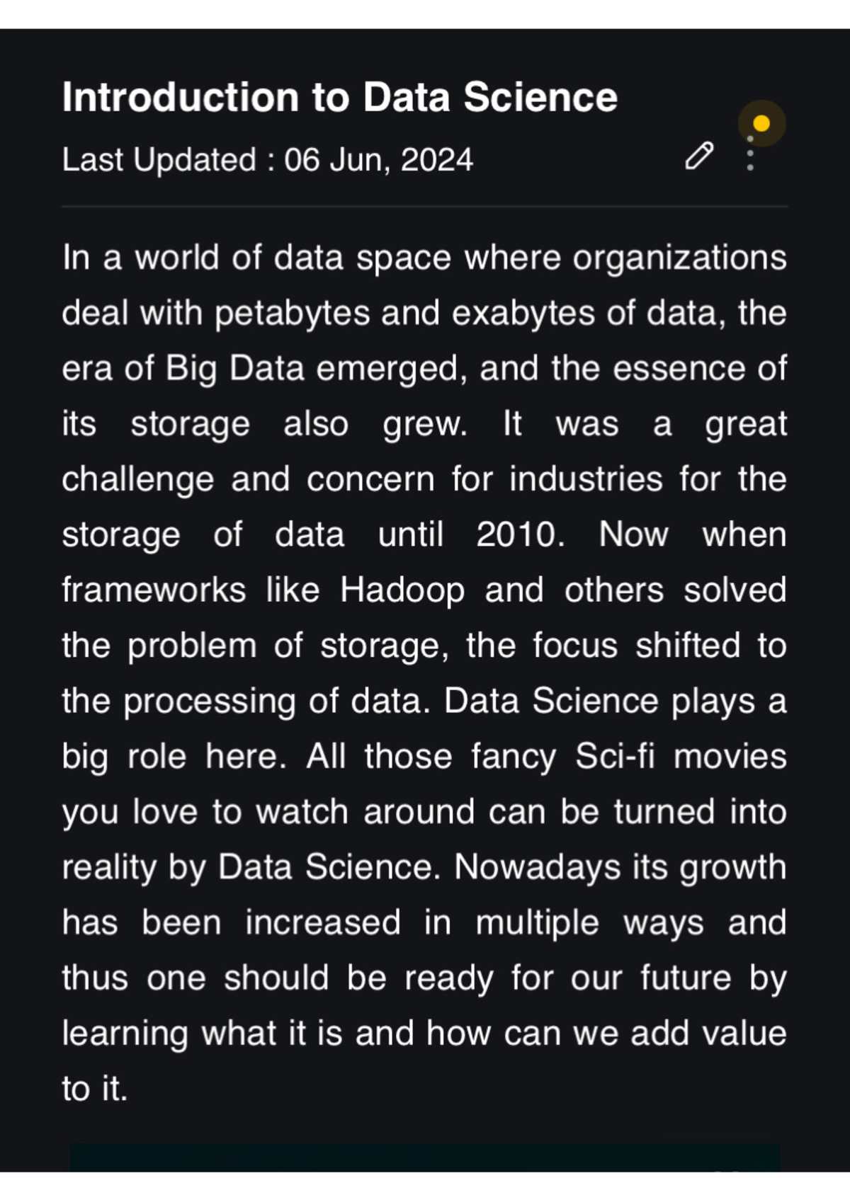 Data science and analytics unit 1 - Introduction to Data Science Last ...