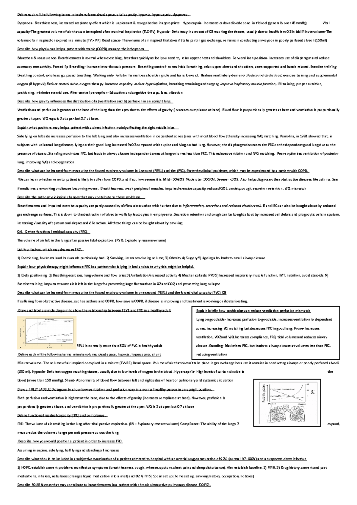 Sample/practice exam 2015, questions and answers - Define each of the ...