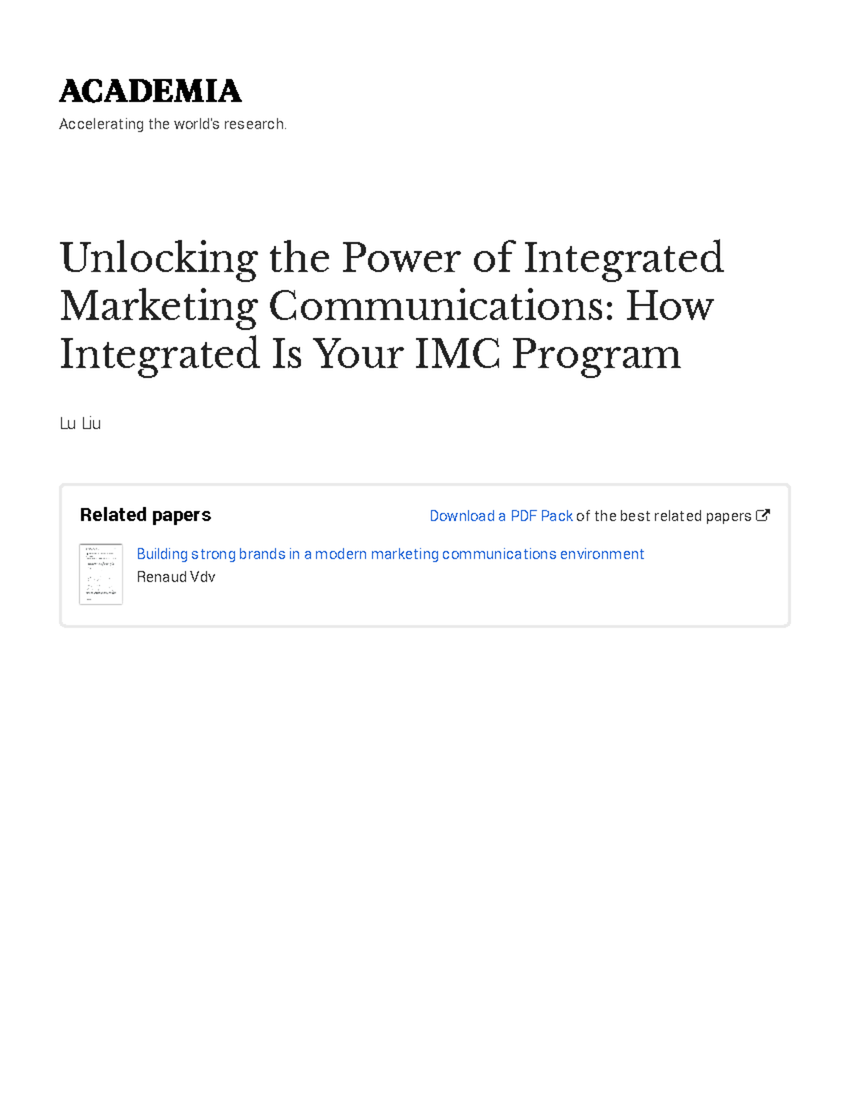 Lecture 1 Article-with-cover-page-v2 - Accelerating the world's ...