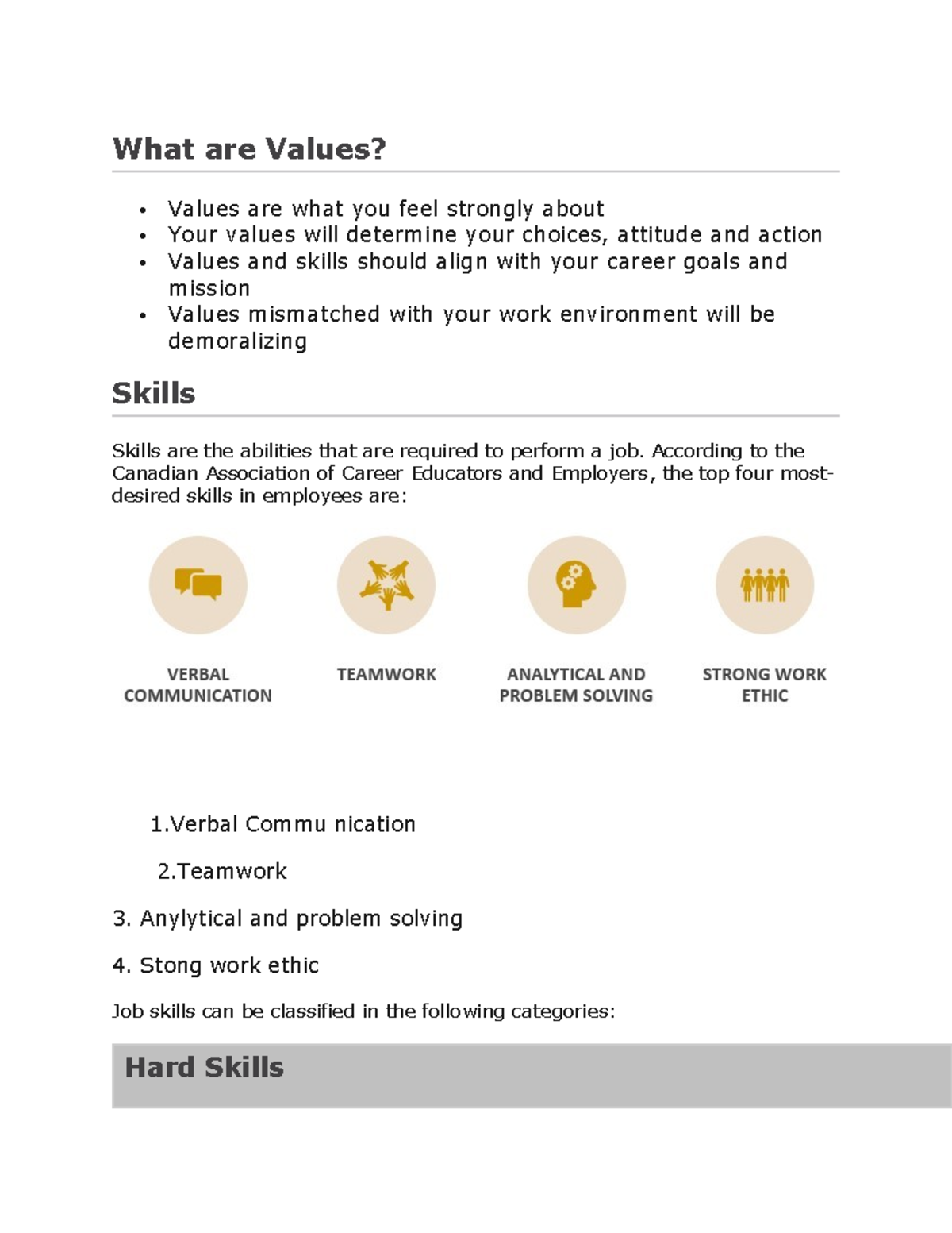 Module 2 - lecture note - What are Values? Values are what you feel ... Module 2 - lecture note - What are Values? Values are what you feel ...