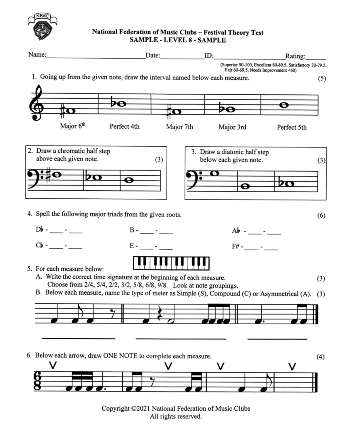 NFMC TT 8 Sample Final - good answers - Matemática Financiera - Studocu
