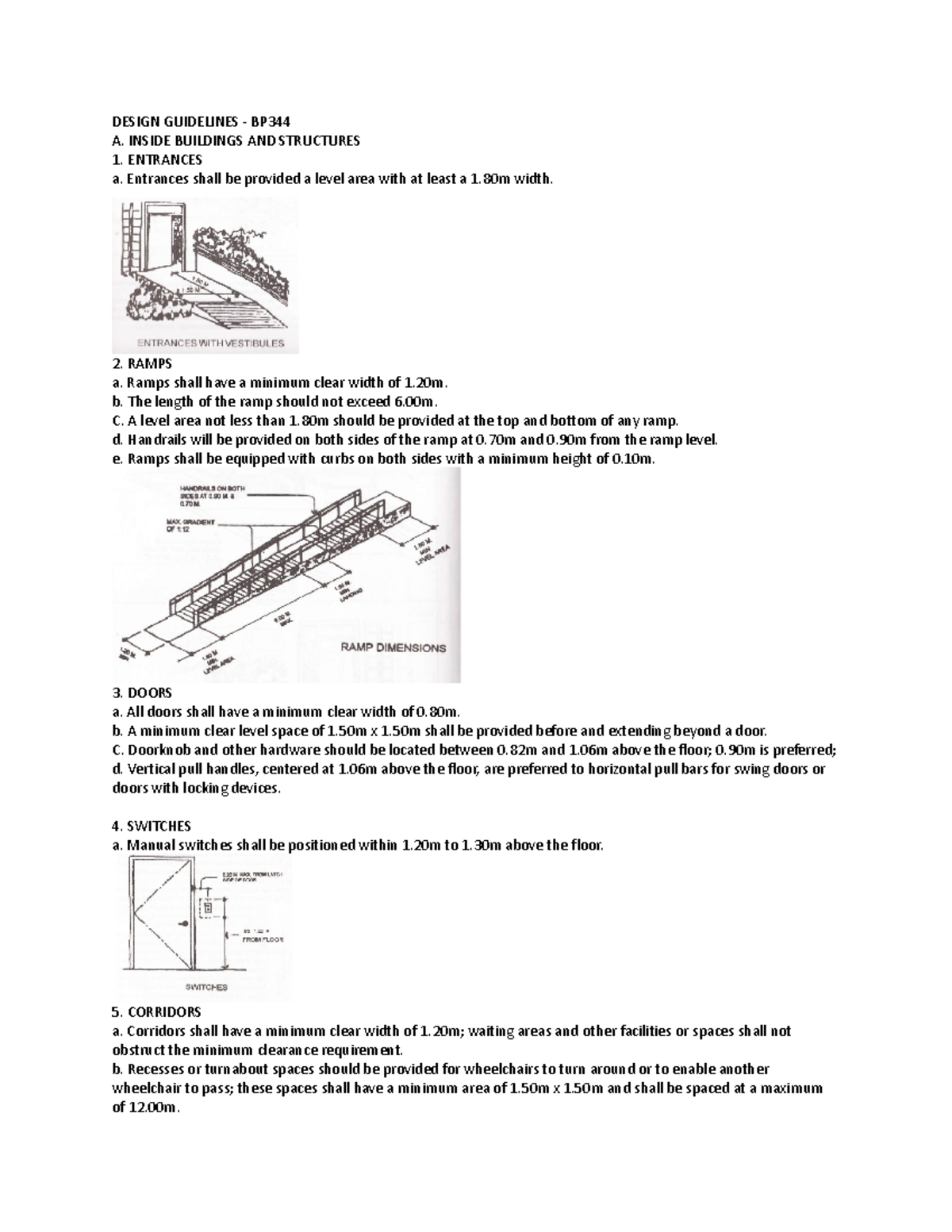 Document - Batas Pambansa - National Building Code - DESIGN GUIDELINES ...