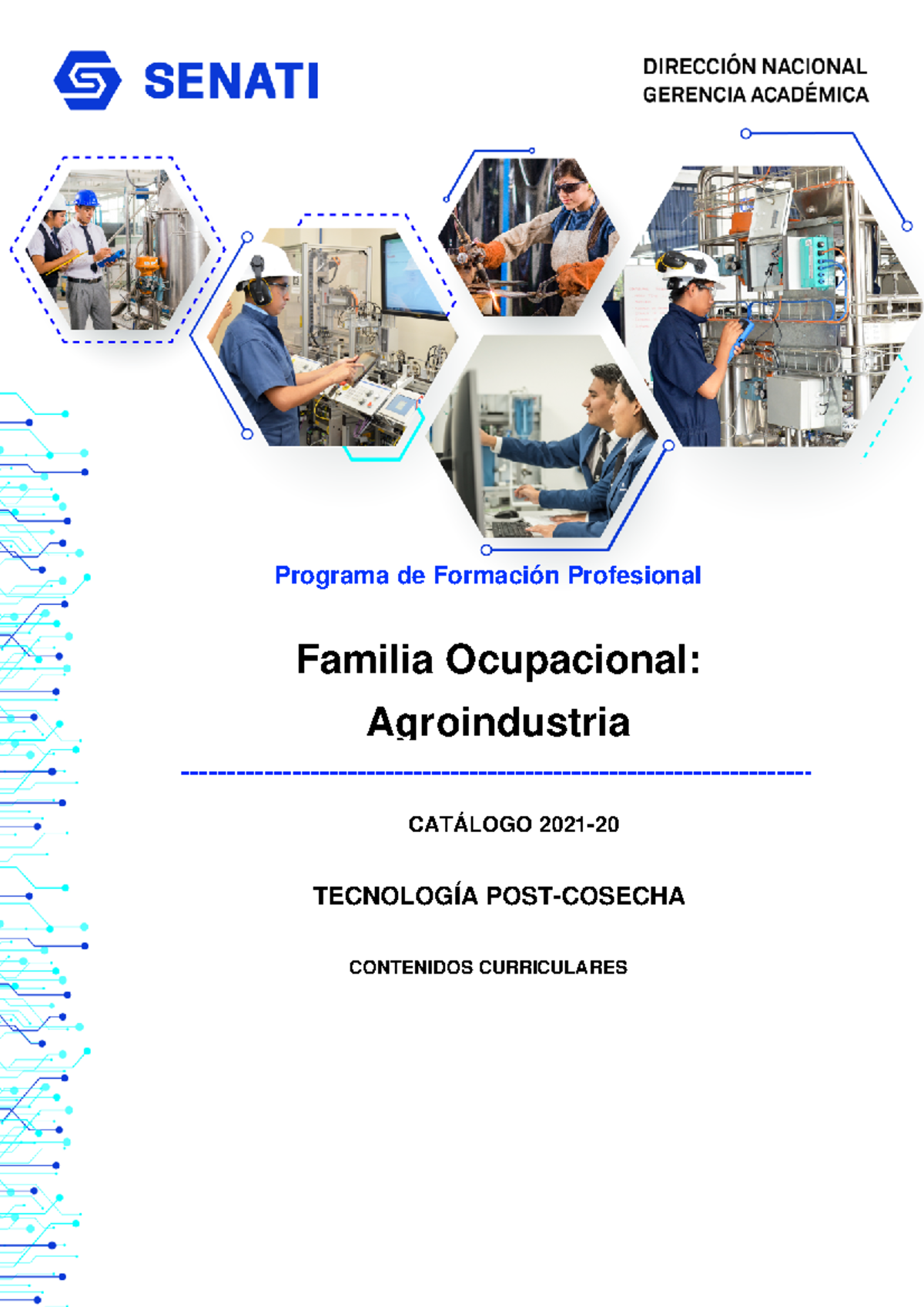 FAGT FAGT-429 Contenidos T002 - Familia Ocupacional: Agroindustria ...