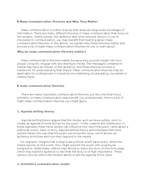 Everything You Need to Know About Communication Theory - c ...