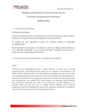 EV. Formativa A Semana 2 - Semana 2 MÓDULO: Certificado de especialidad ...
