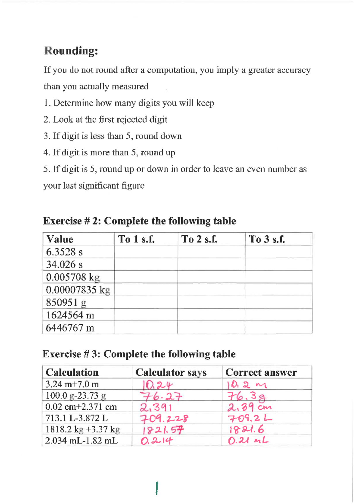 Unit 1 - Exercises - physics and measurement execirses - PHY1EA1 - Studocu