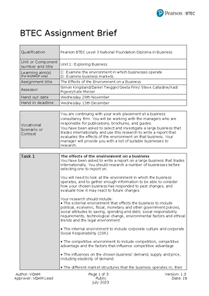 Unit 8 Assignment 2 - acheived distinction - Unit 8 Assignment 2 Evaluation report Introduction ...