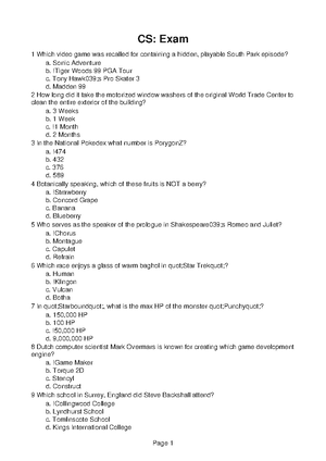 CS308 Assessment 6 - Jose C. Feliciano College Foundation - CS: Diagram 1 What French sculptor ...