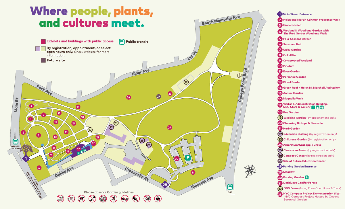 QBG Guide Map 2022/2023 - Main Street Entrance 2 Helen and Martin ...