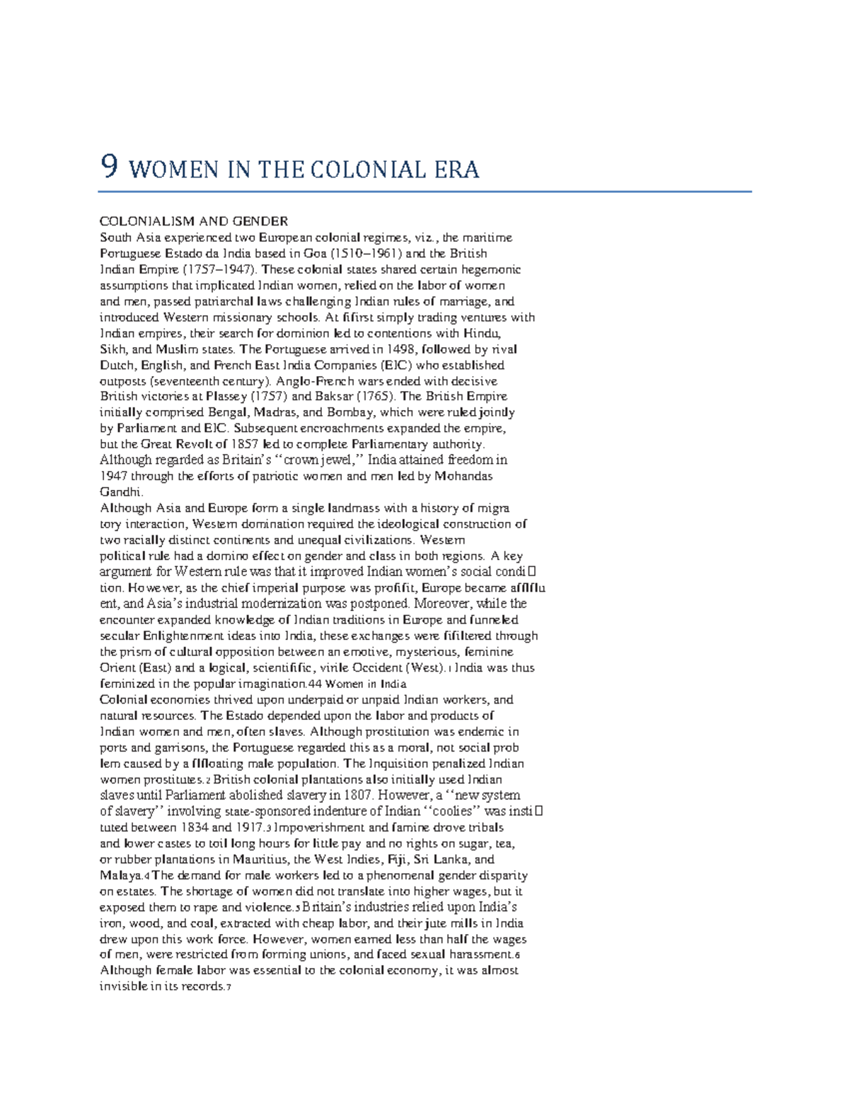 9 Women IN THE Colonial ERA - 9 WOMEN IN THE COLONIAL ERA COLONIALISM ...