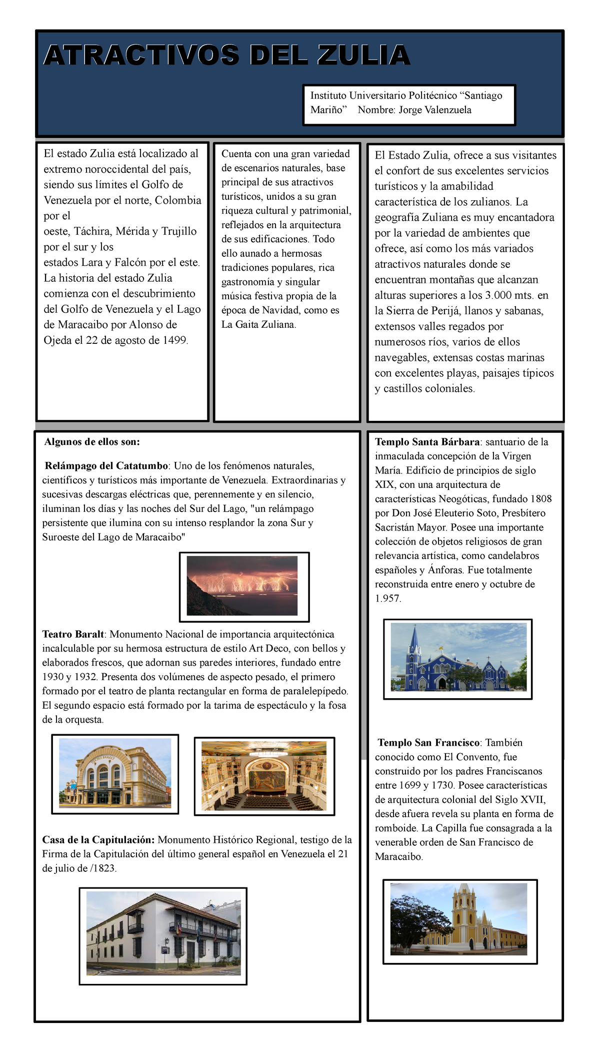 Atractivos del Zulia Venezuela Sitios y paisajes que visitar ...