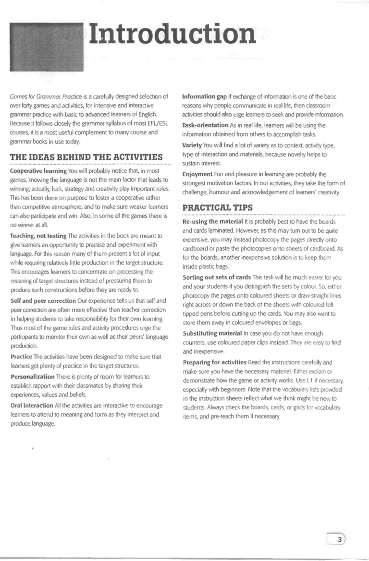 8. Games for grammar practice a resource book of grammar games and ...