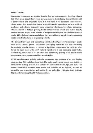 Research Proposal MGT646 - TABLE OF CONTENT Chapter 1: Introduction ...