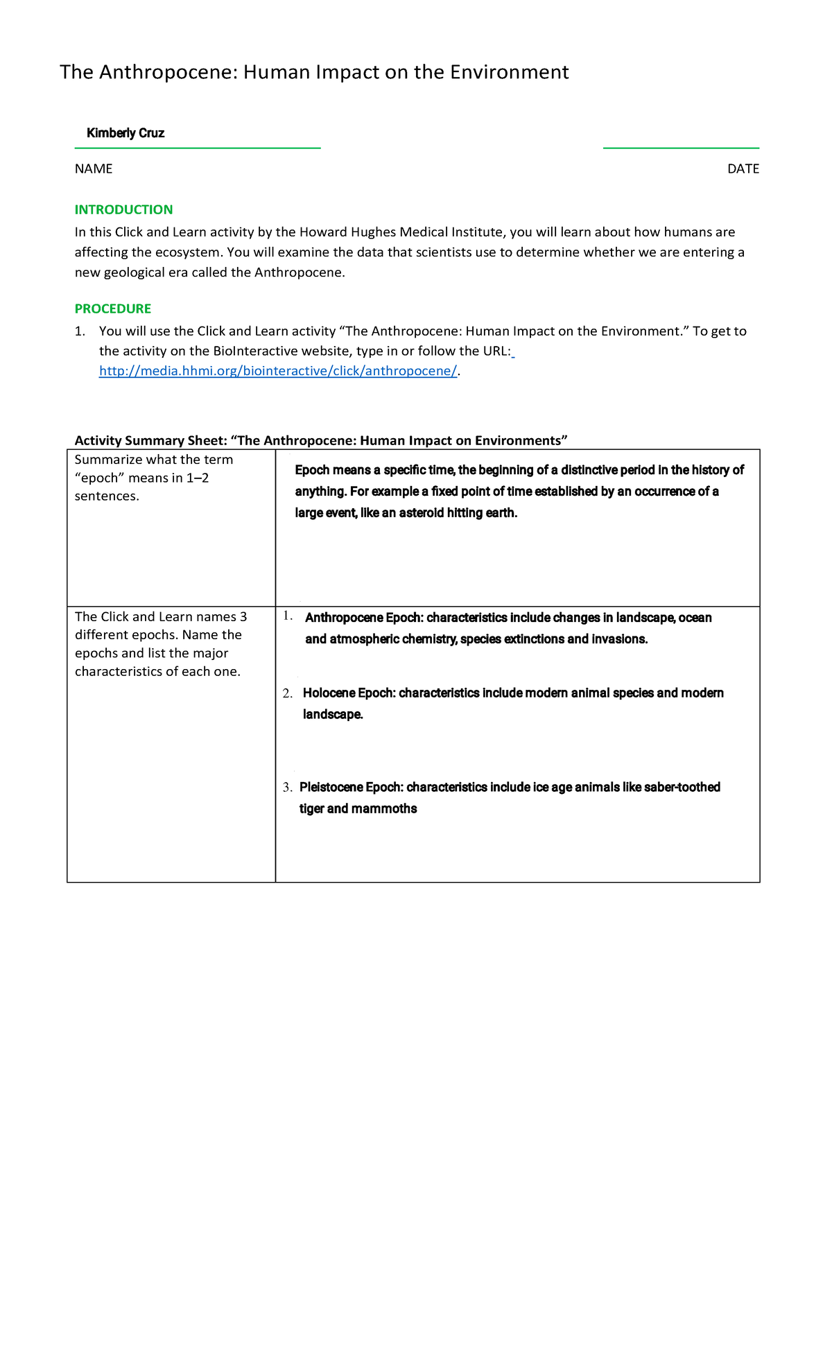 Kami Export - anthropocene-student-handout - The Anthropocene: Human ...