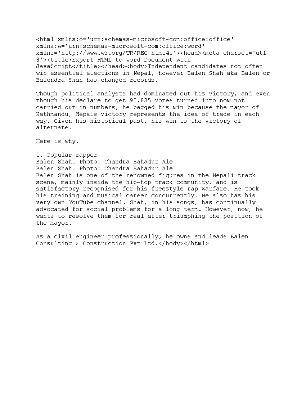 Document-part- (27) - bmnbmn - Export HTML to Word Document with - Studocu