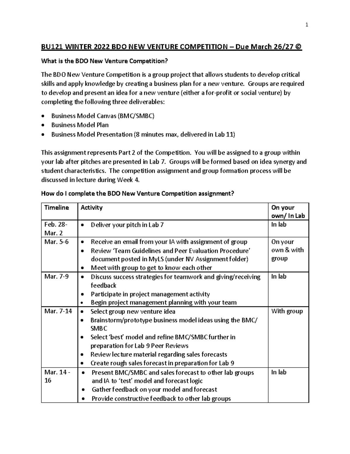 BDO New Venture Competition Instructions Updated - BU121 WINTER 2022 ...