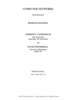 Solution Manual Computer Organization And Architecture 8th Edition - SOLUTIONS MANUAL COMPUTER ...