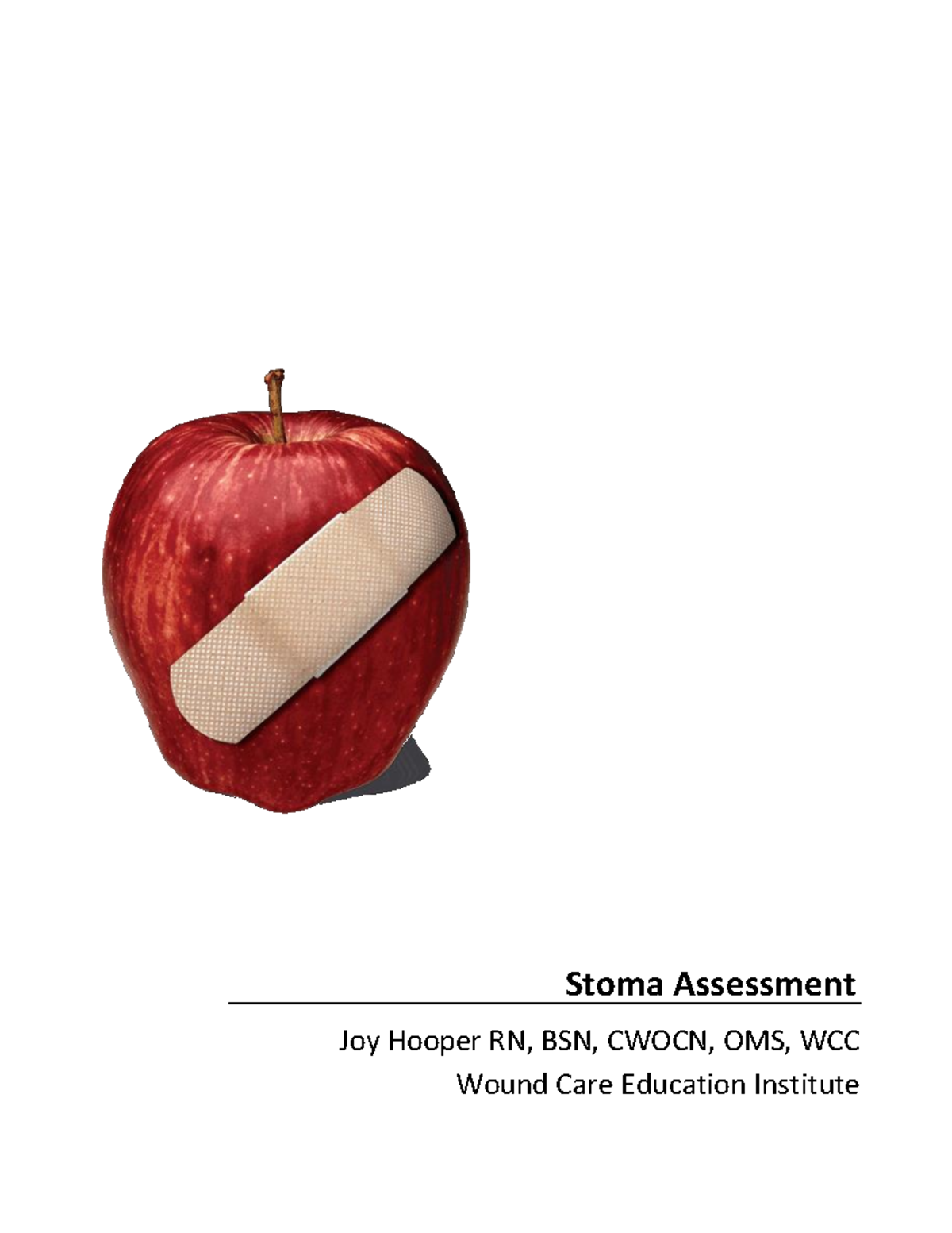 Stoma Assessment Handout - Joy Hooper RN, BSN, CWOCN, OMS, WCC Wound ...