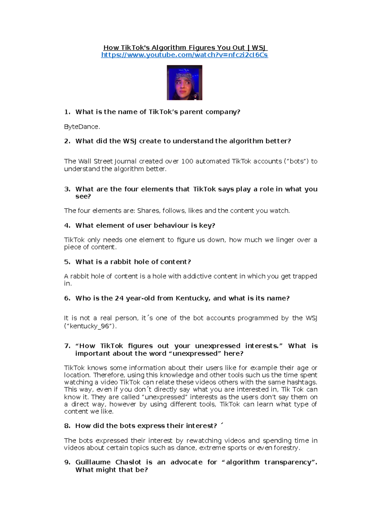 How Tik Tok´s algorithm figures you out - How TikTok's Algorithm ...